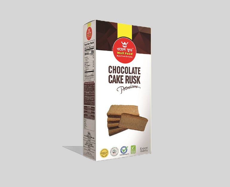 Well Chocolate Dry Cake - Well Food