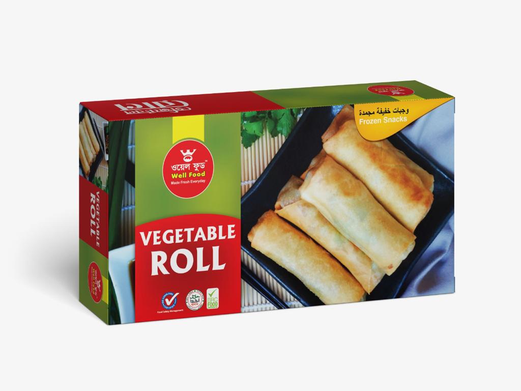Vegetable Roll - Well Food